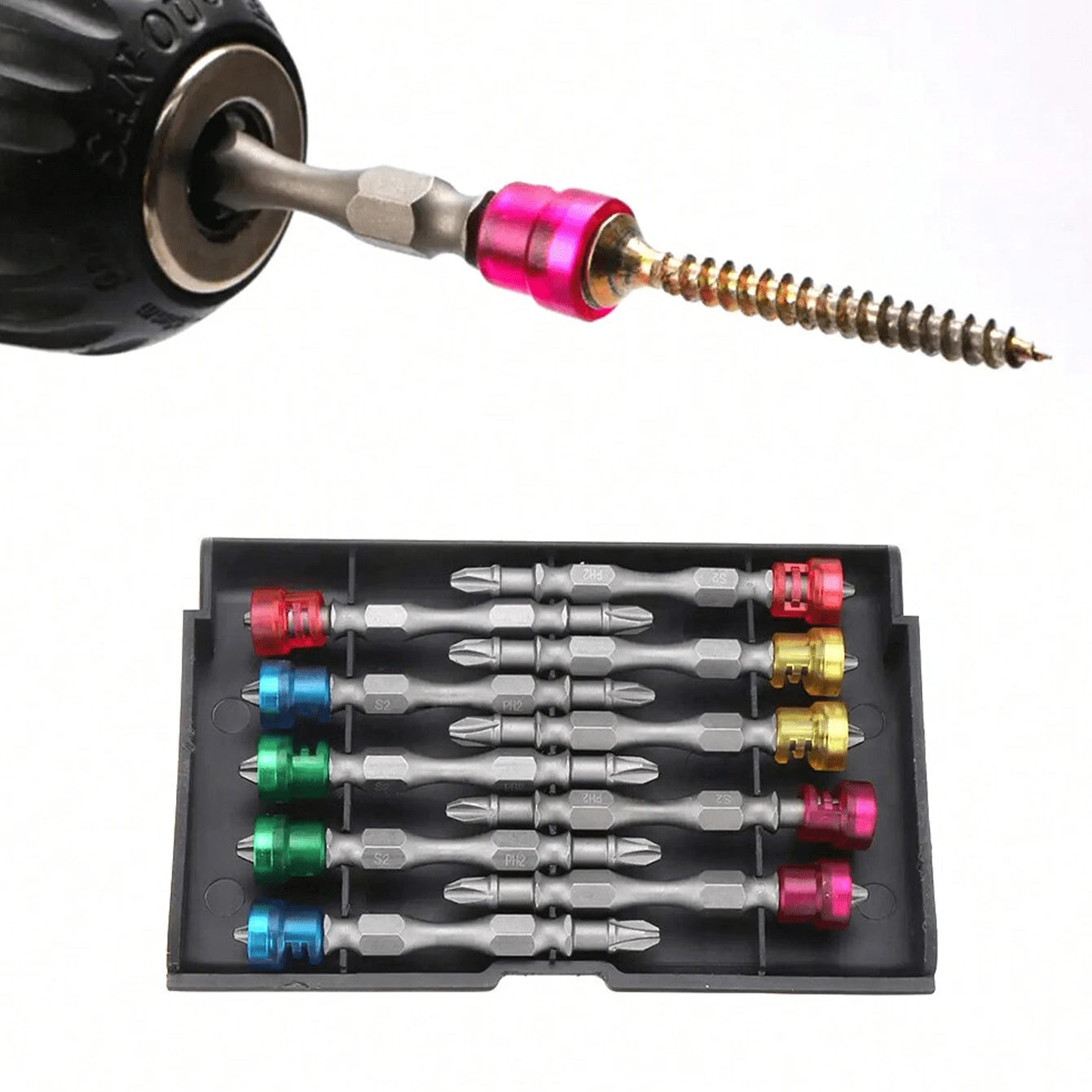 10Pcs Double Head Magnetic Screwdriver Bit Set – VMAN